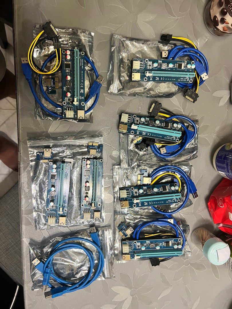 GPu riser cards, Computers & Tech, Parts & Accessories, Computer Parts ...