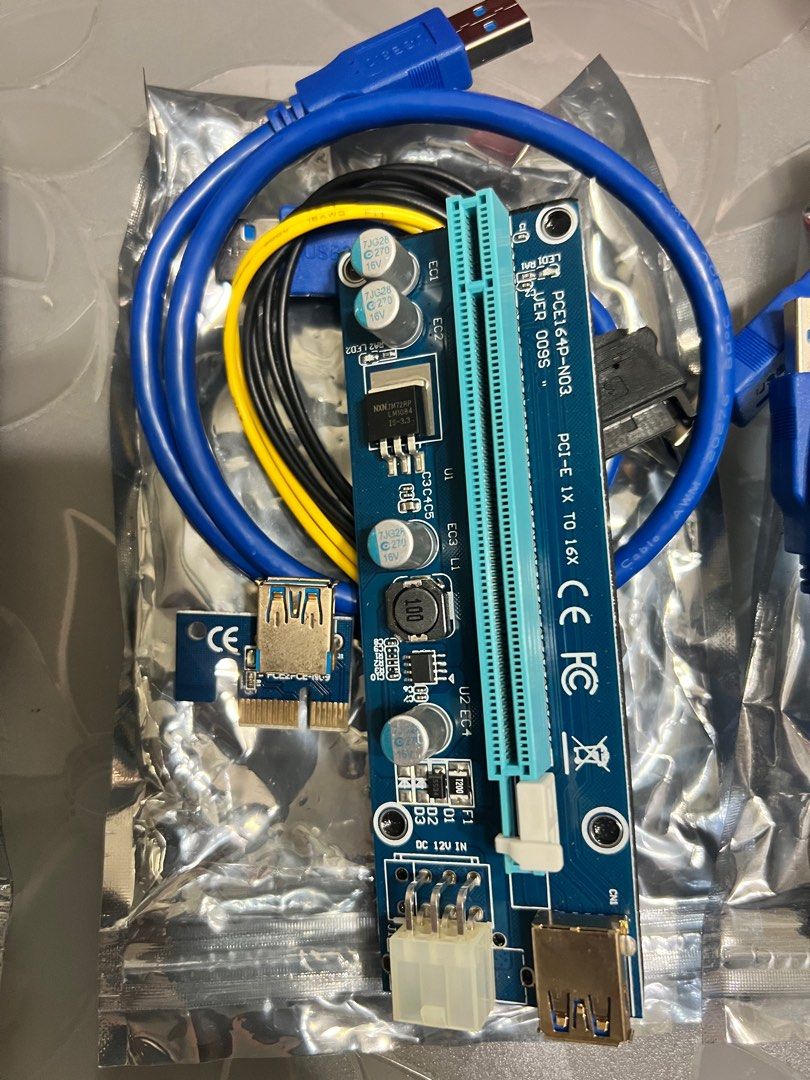 GPu riser cards, Computers & Tech, Parts & Accessories, Computer Parts ...