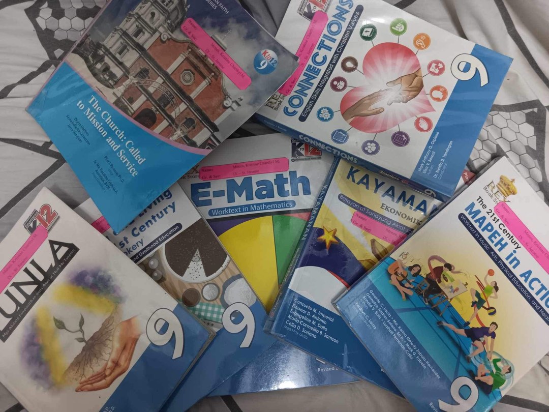 Grade 9 Books (Preloved), Hobbies & Toys, Books & Magazines, Textbooks on Carousell