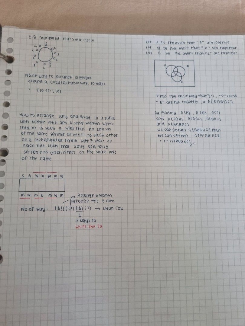 H2 Math Handwritten Notes, Hobbies & Toys, Books & Magazines, Textbooks ...