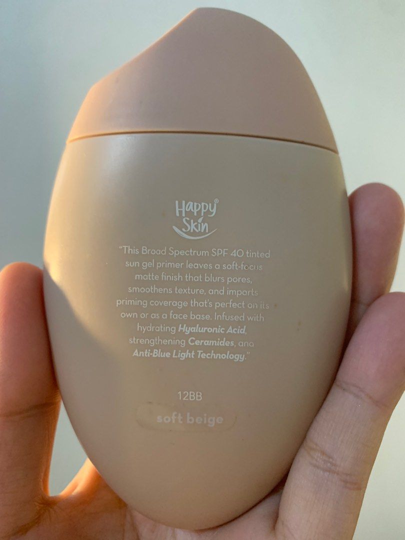 Happy Skin Rescue Me Tinted Matte Sun Gel Primer Broad Spectrum SPF 40 ...