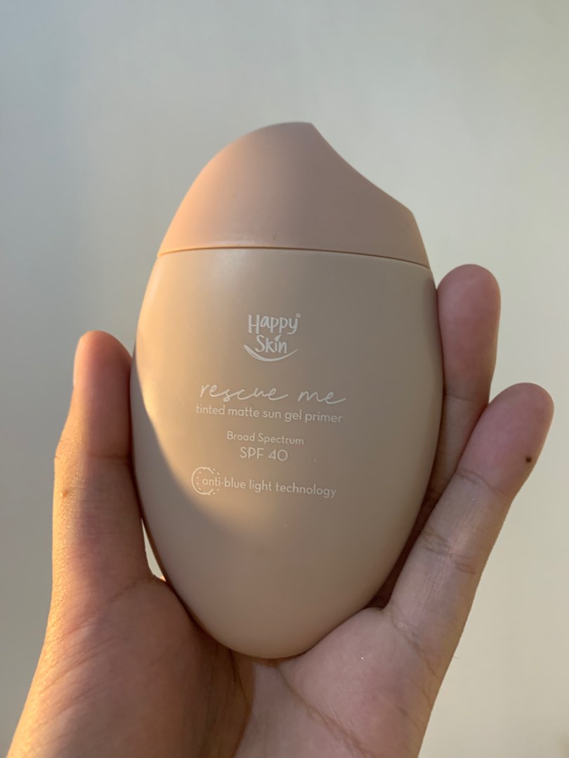 Happy Skin Rescue Me Tinted Matte Sun Gel Primer Broad Spectrum SPF 40 ...