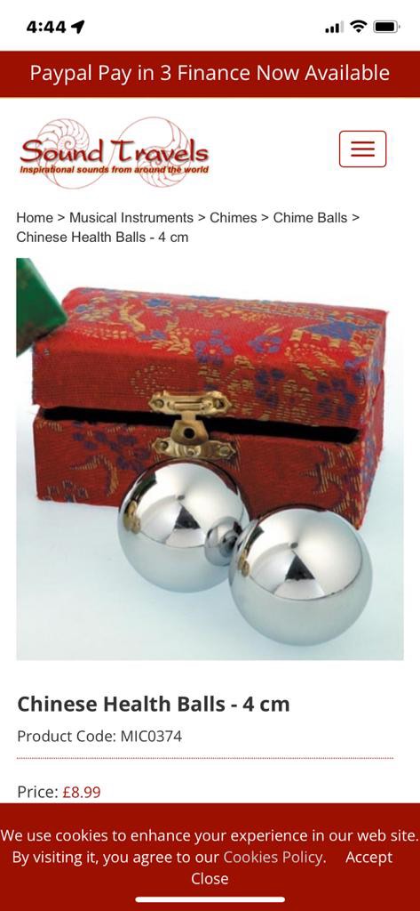 Health Exercise Stress Balls with Chime Mechanism, Health & Nutrition ...