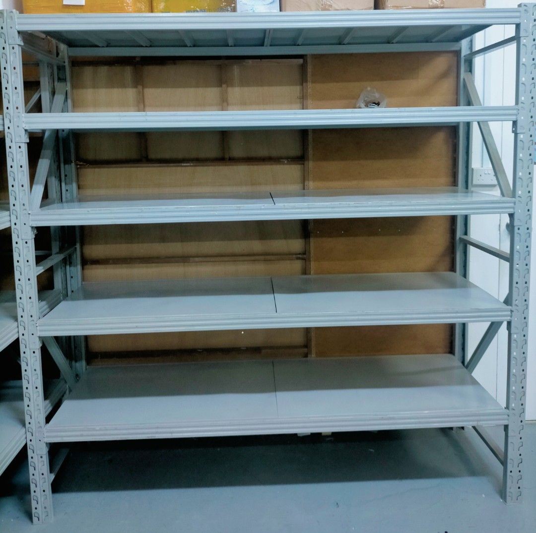 Heavy Duty Anti-Rust Full Metal Boltless Rack, Furniture & Home Living ...