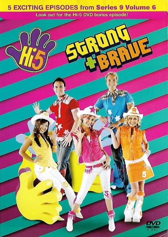 Hi-5 Strong + Brave DVD 2007 Series 9 Vol.6 Australian Children TV ...