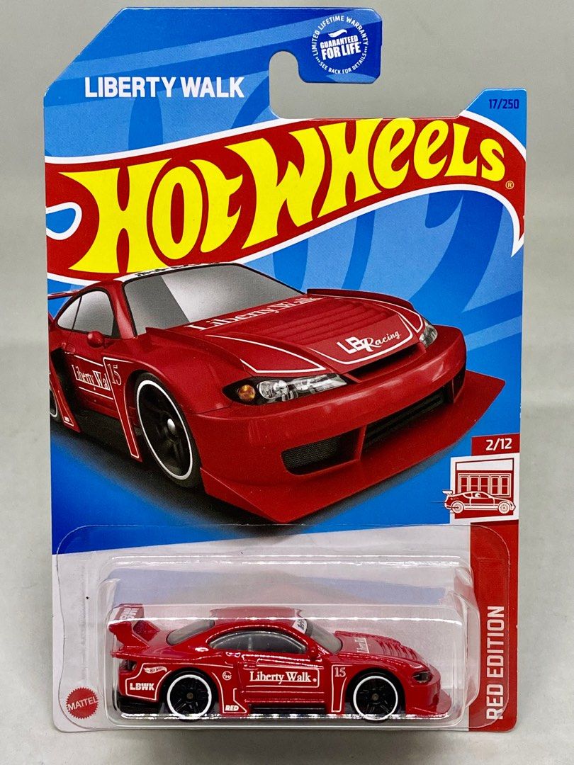 Hot Wheels Liberty Walk LBWK SUPER SILHOUETTE NISSAN SILVIA S15 Red ...