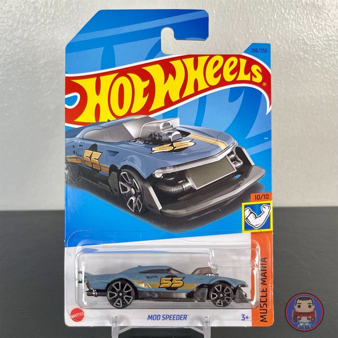 Hot Wheels Mod Speeder (HW Muscle Mania) 1:64 Scale Diecast Model Car ...