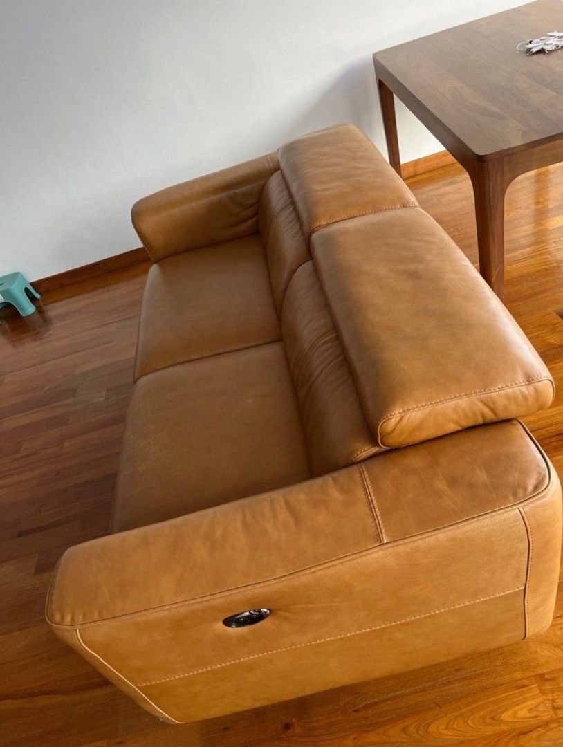 HTL sofa (auto leg rest), Furniture & Home Living, Furniture, Sofas on ...