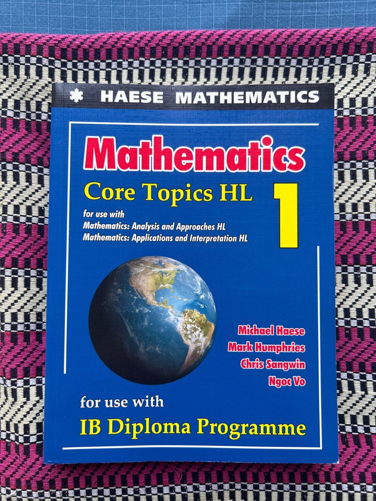 IB MATH AA HL CORE TEXTBOOK, Hobbies & Toys, Books & Magazines ...