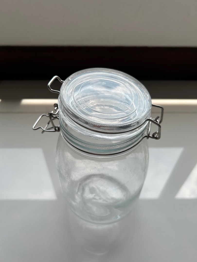 IKEA glass jar, Furniture & Home Living, Kitchenware & Tableware ...