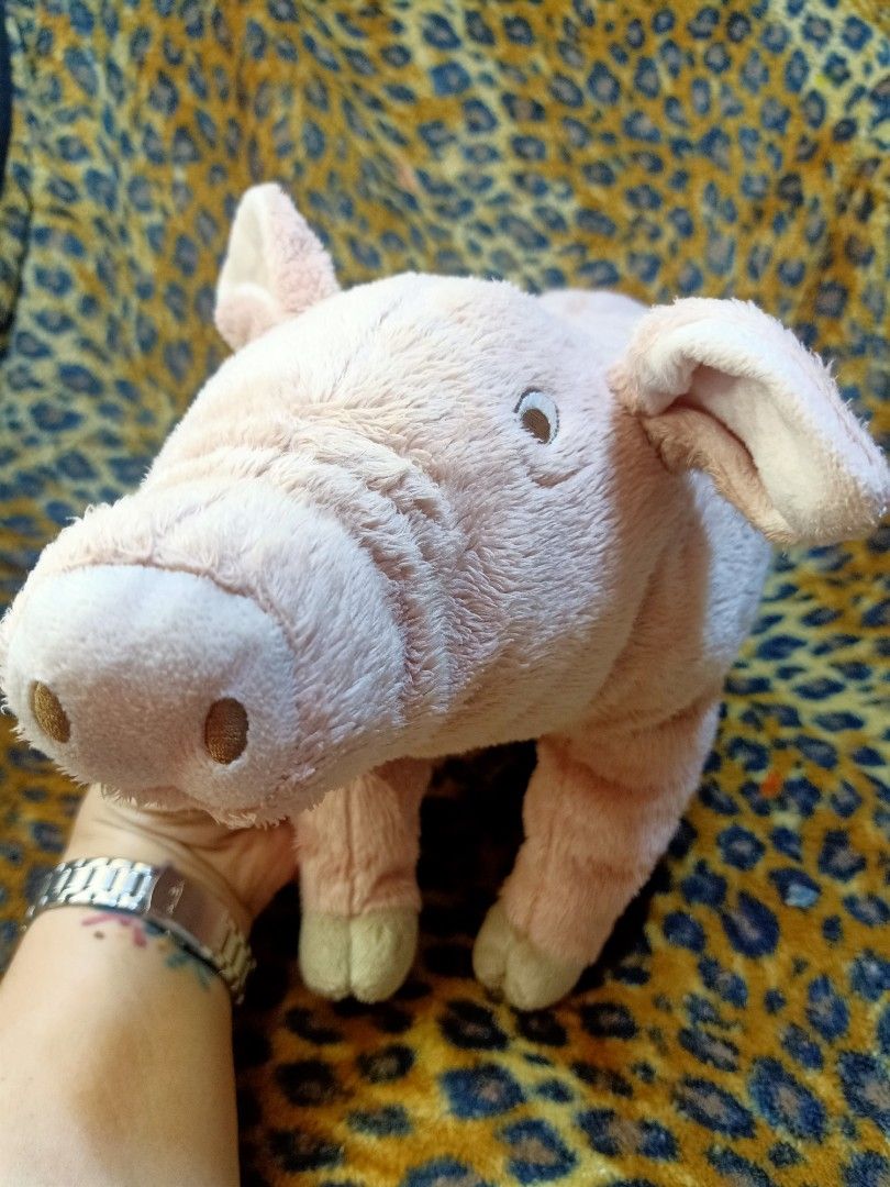 IKEA REALISTIC KNORRIG PIG STUFFED ANIMAL on Carousell