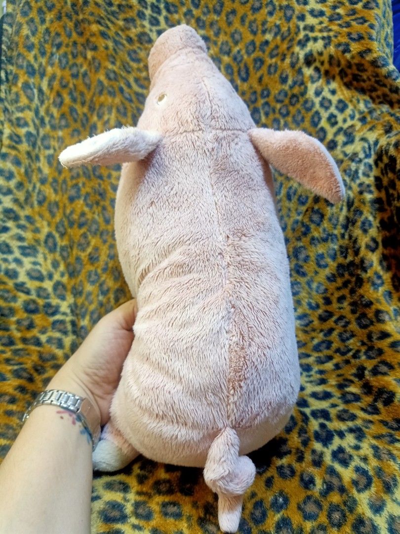 IKEA REALISTIC KNORRIG PIG STUFFED ANIMAL on Carousell