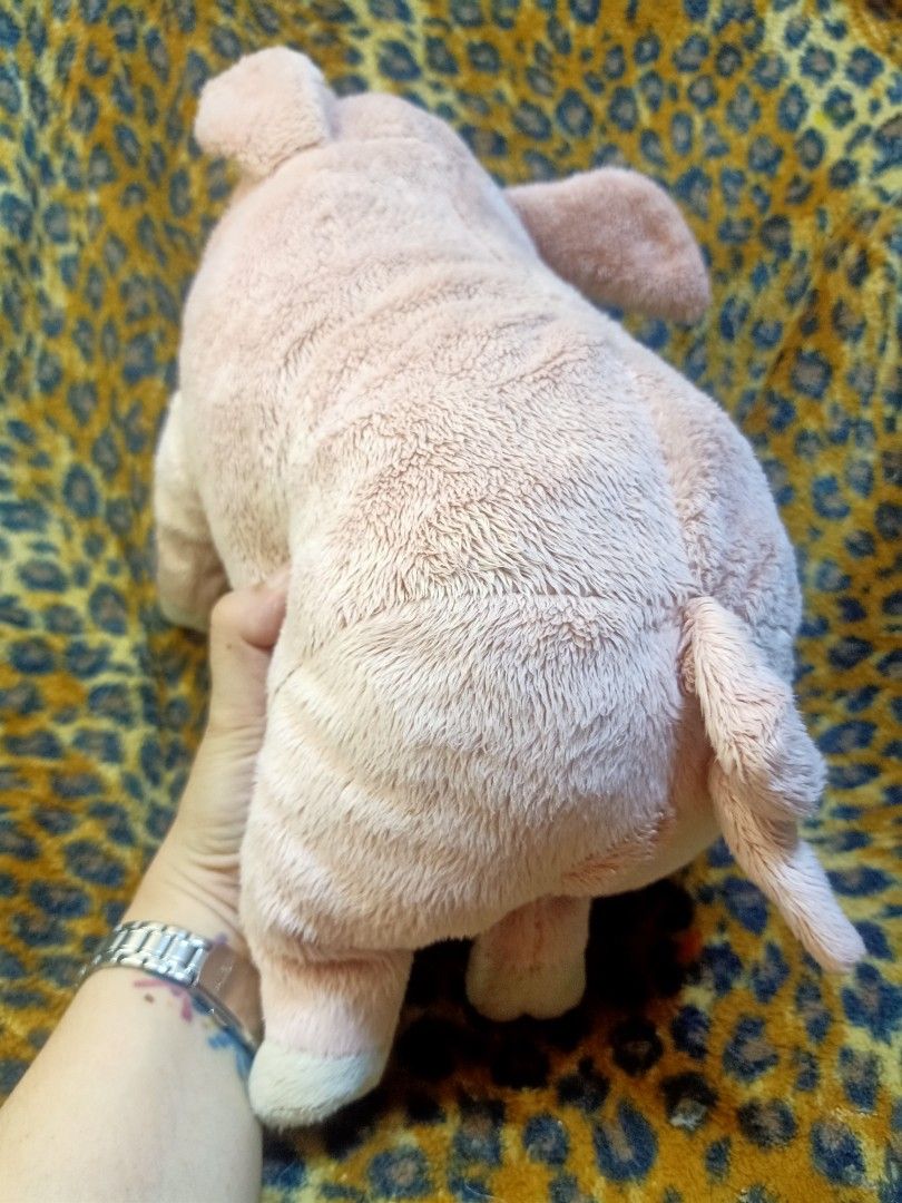 IKEA REALISTIC KNORRIG PIG STUFFED ANIMAL on Carousell