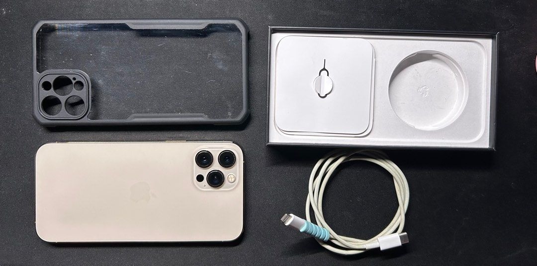 iPhone 12 PRO MAX, 256 GB, Rose Gold Variant, Globe Locked 85% Batt ...