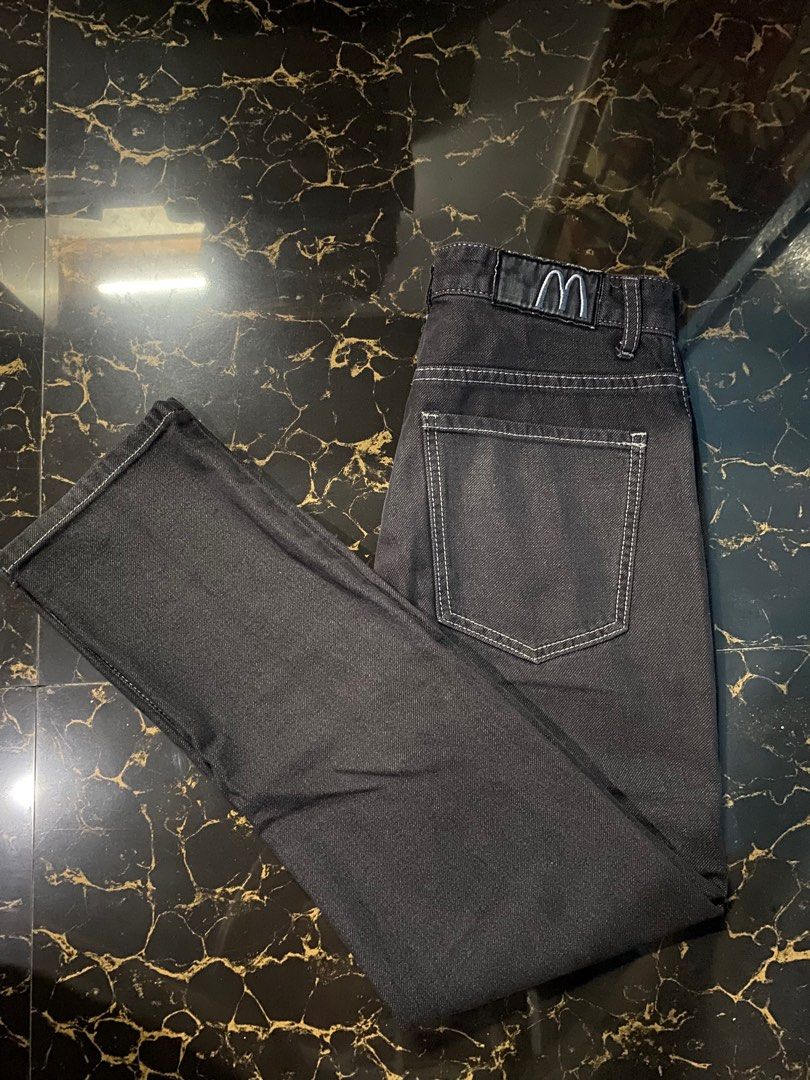 jeans mcdo apparel, Men's Fashion, Bottoms, Jeans on Carousell