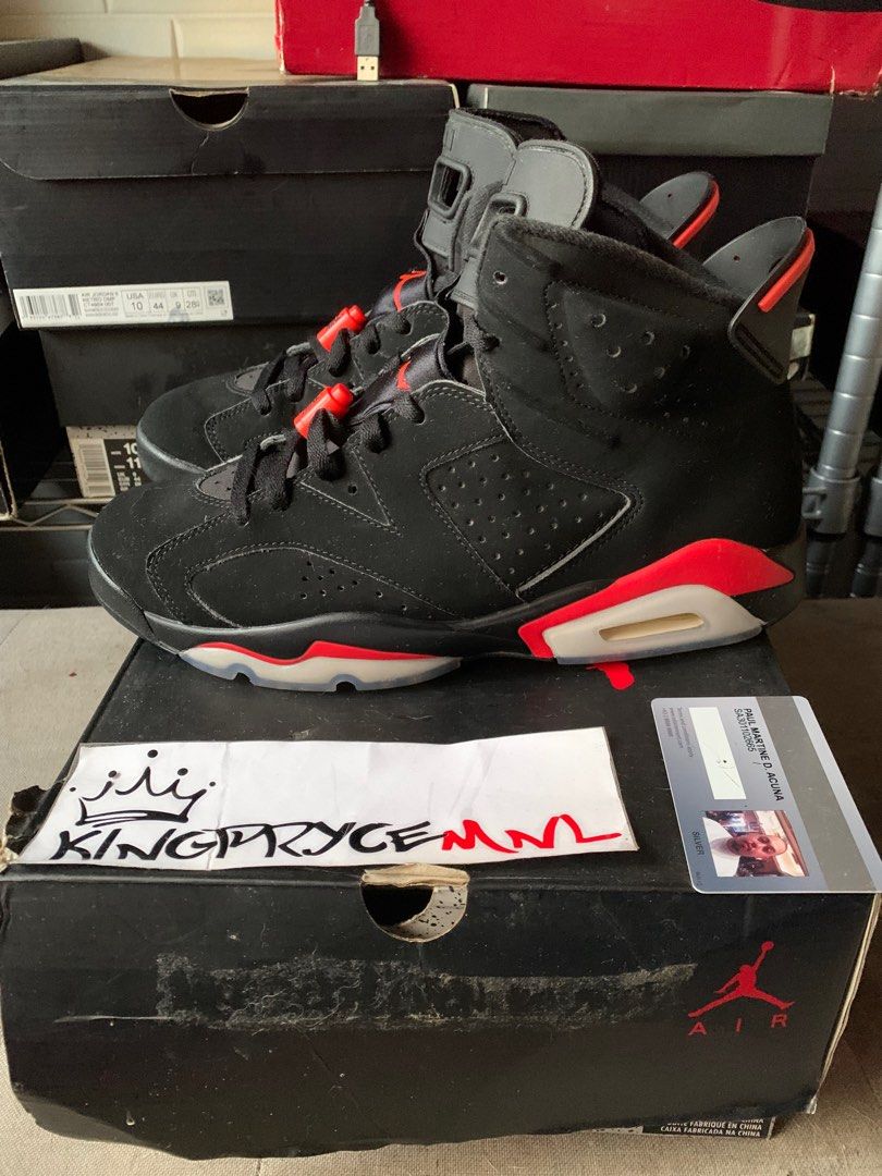 Jordan 6 infrared, Men's Fashion, Footwear, Sneakers on Carousell