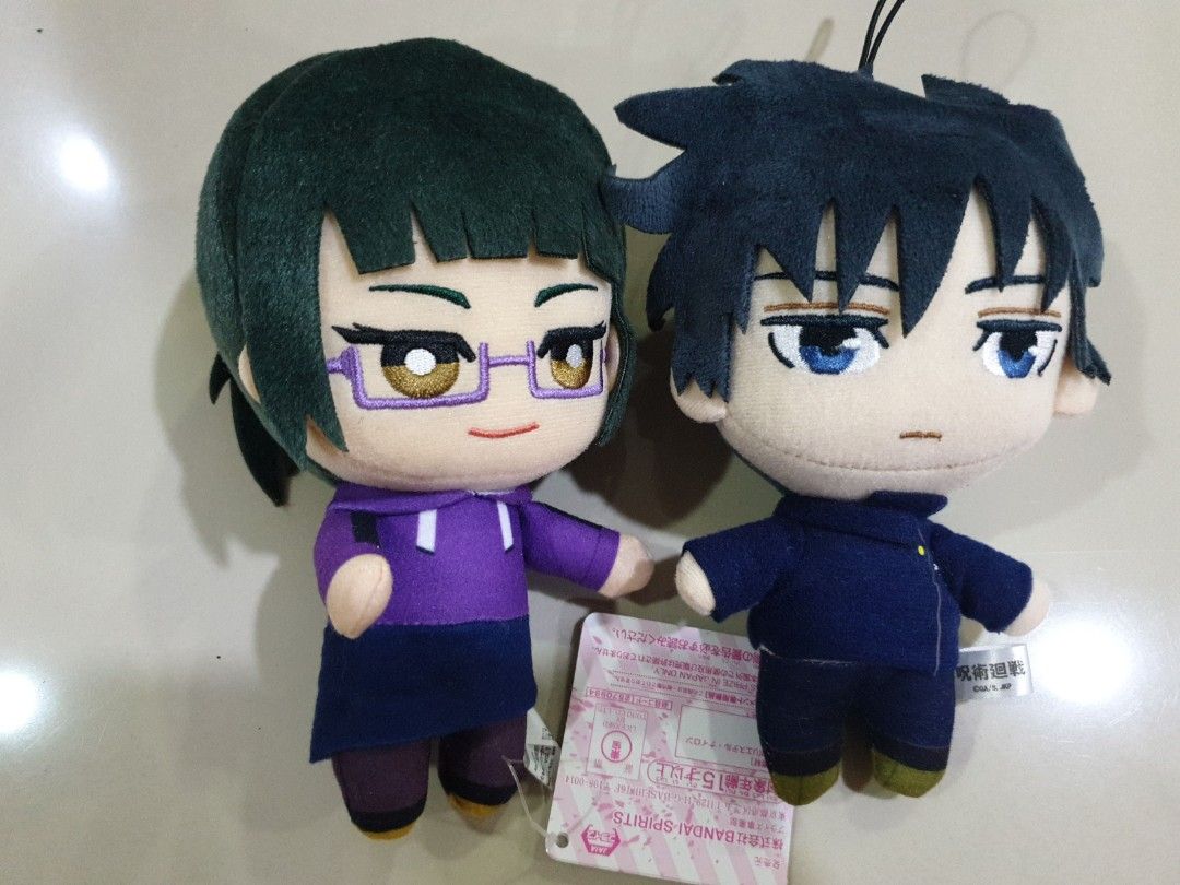 Jujutsu Kaisen plush keychain/strap combo set of 2, Hobbies & Toys ...