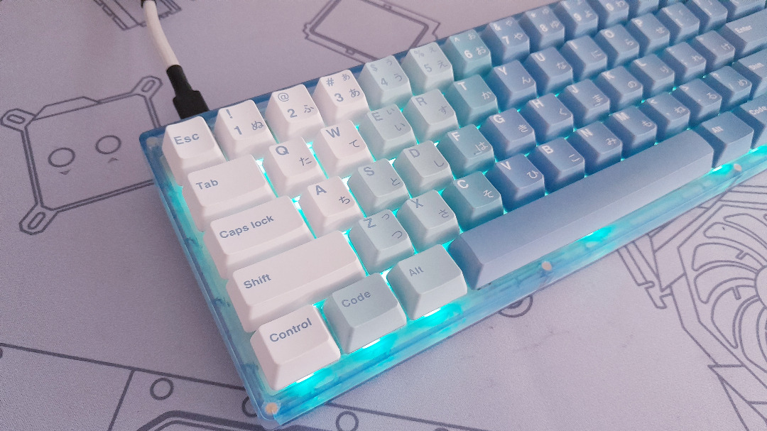 KBD67 Lite R3 (Light Blue) on Carousell