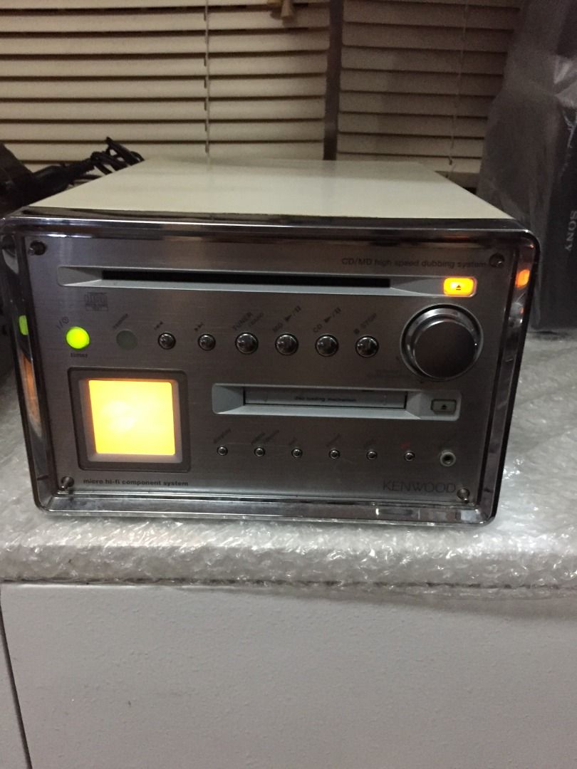 Kenwood Micro Component System CD, MD. on Carousell