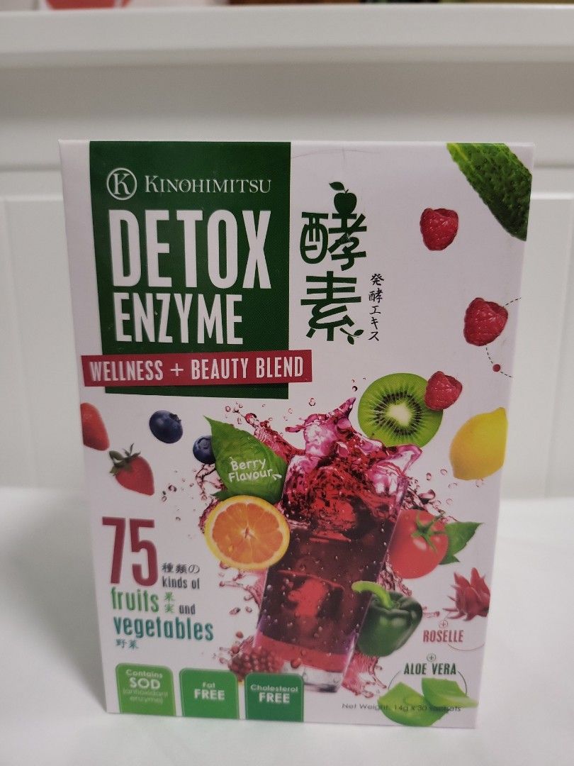 Kinohimitsu Detox Enzyme, Health & Nutrition, Health Supplements ...