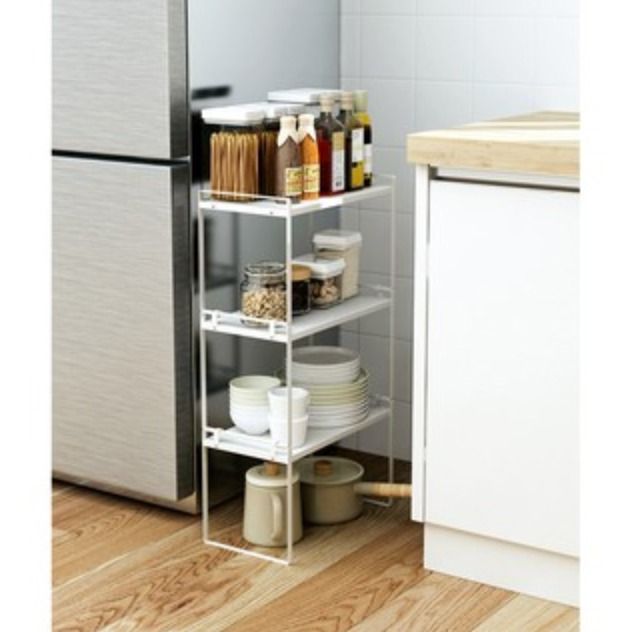 Kitchen Countertop Rack Riser Pantry Organizer Space Saving Stand ...