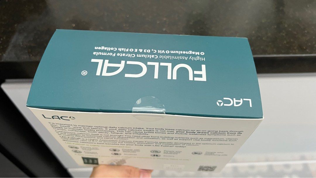 LAC fullcal lemon flavour, Health & Nutrition, Health Supplements ...