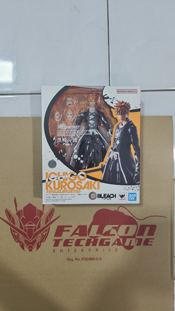Last 1 Shfiguarts Shf Bleach Ichigo Kurosaki Tensazangetsu Free Shipping West Malaysia