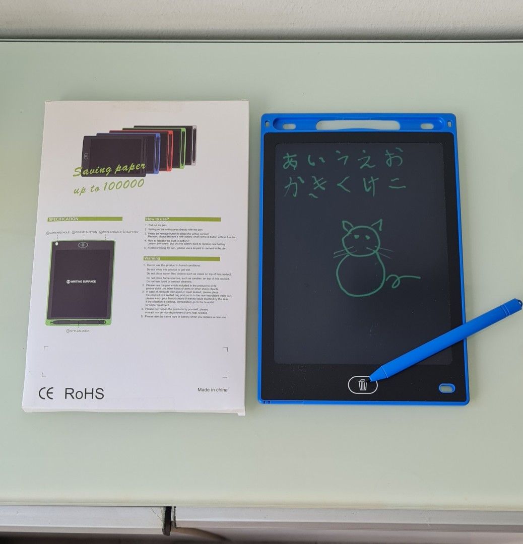 LCD Writing Tablet 8.5" - protect our environment without using paper ...