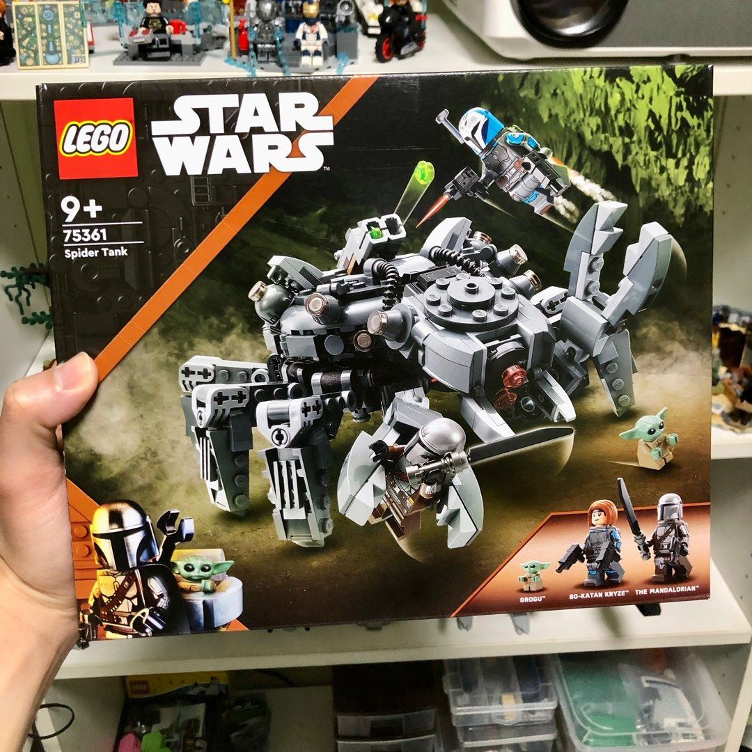 LEGO Star Wars 75361 Spider Tank (No Minifigures, Tank Build Only ...