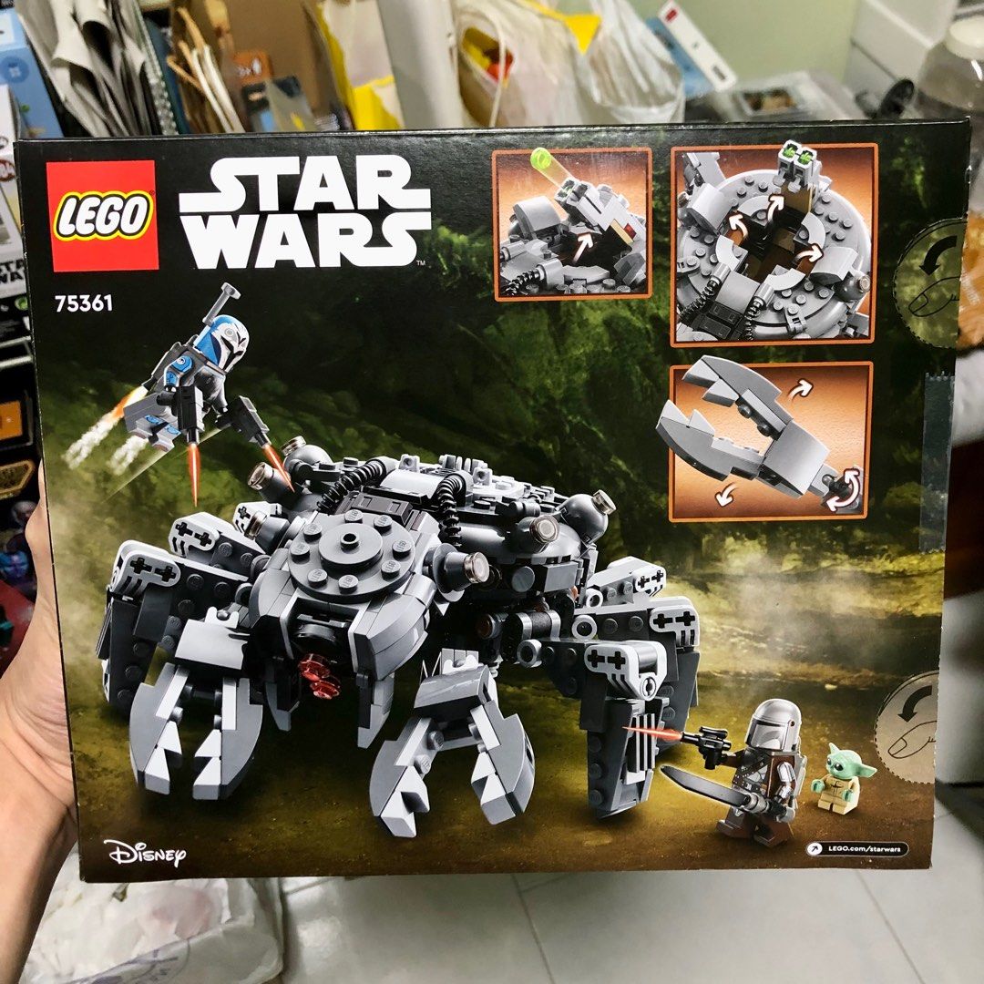 LEGO Star Wars 75361 Spider Tank (No Minifigures, Tank Build Only ...