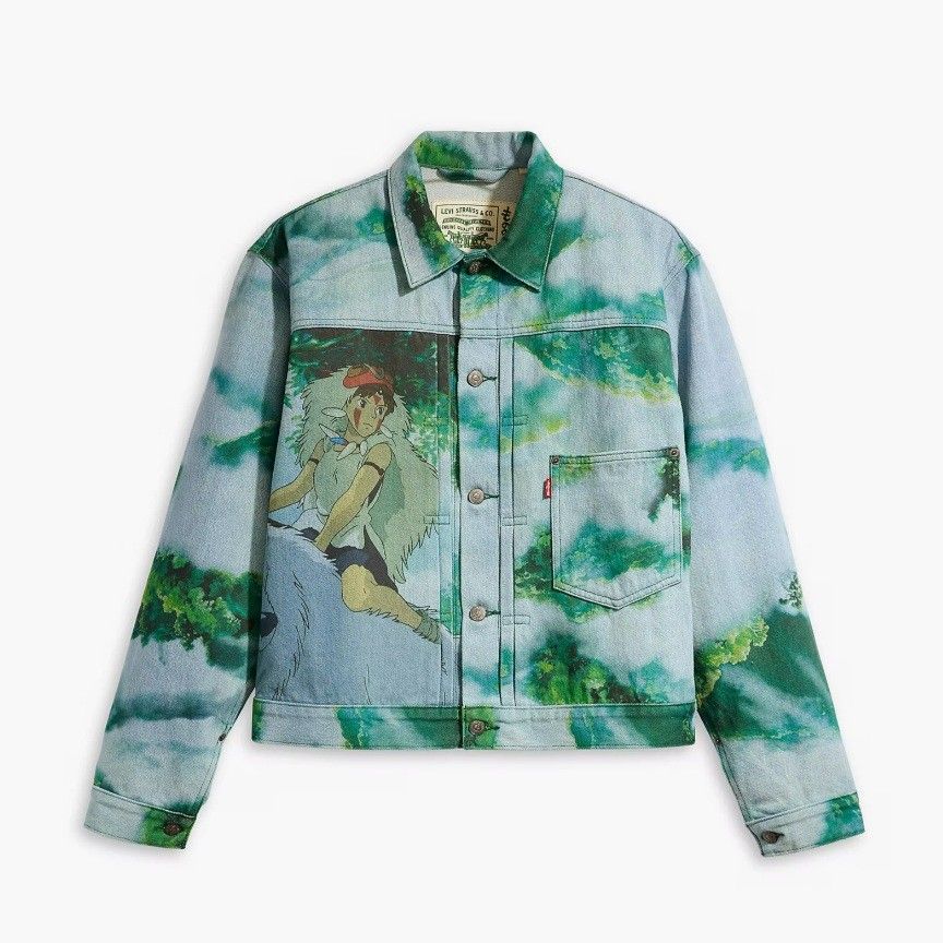 LEVI'S × PRINCESS MONONOKE DENIM JACKET, Women's Fashion, Coats ...
