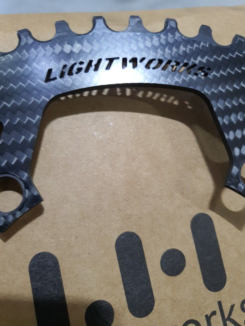 Lightworks 54T full carbon Chainring for Brompton, Sports Equipment ...