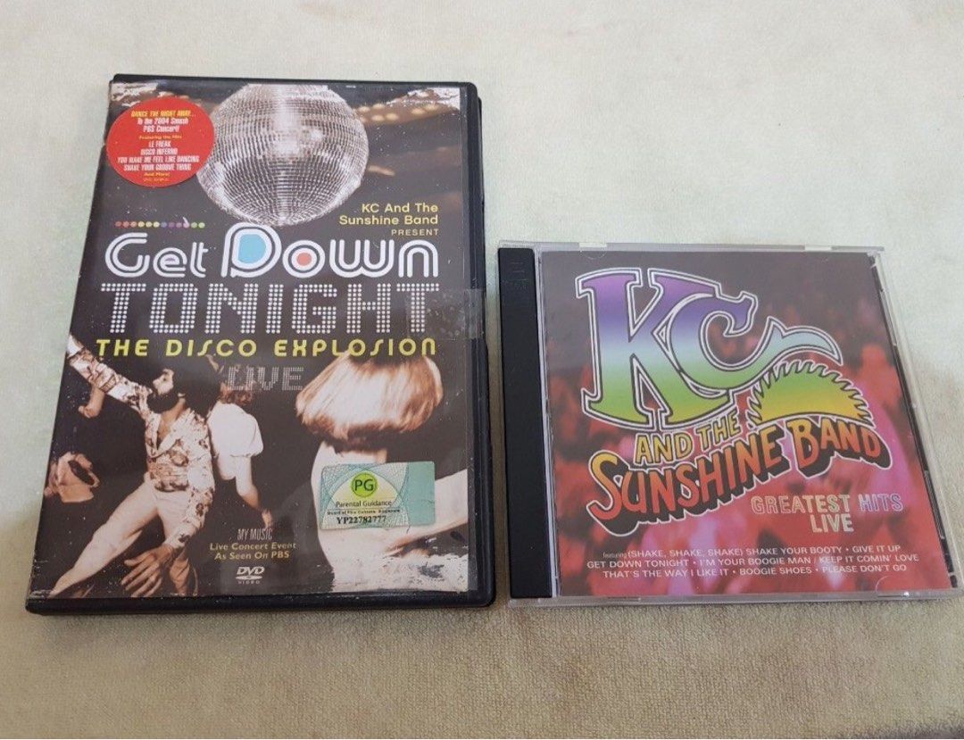 LIVE DVD+CD KC And The Sunshine Band Disco Explosion Greatest Hits ...