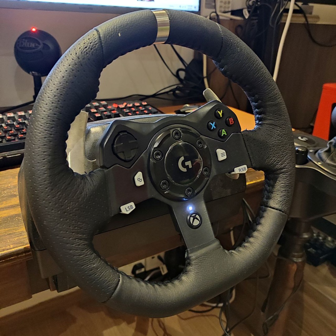 Logitech G920 Wheel & Pedals, Video Gaming, Gaming Accessories ...