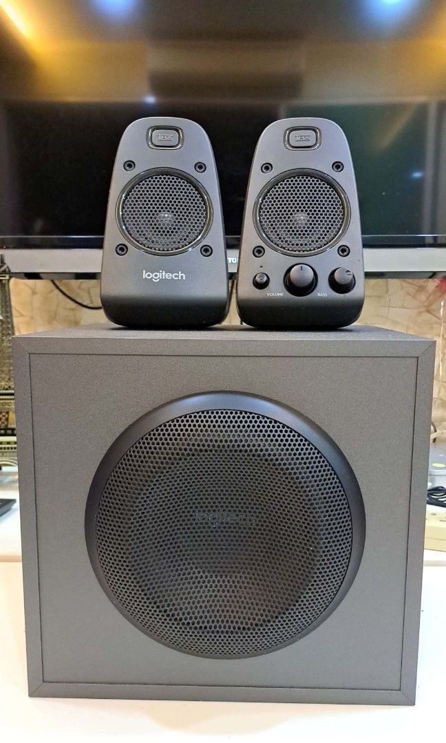 Logitech Z625 Gaming Speaker System with Subwoofer and Optical Input, Audio, Soundbars, Speakers ...