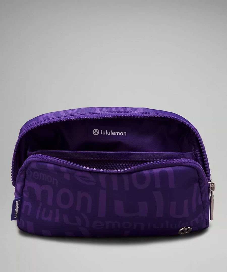 Lululemon word mark atomic purple size 1L beltbag XBODY on Carousell