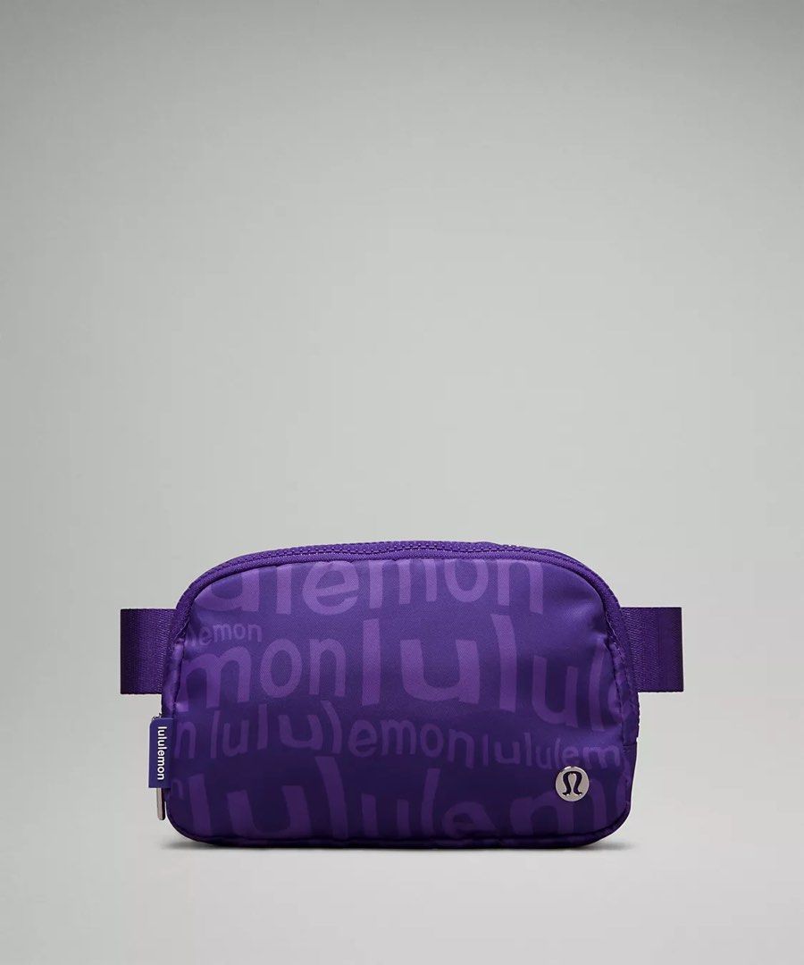 Lululemon word mark atomic purple size 1L beltbag XBODY on Carousell