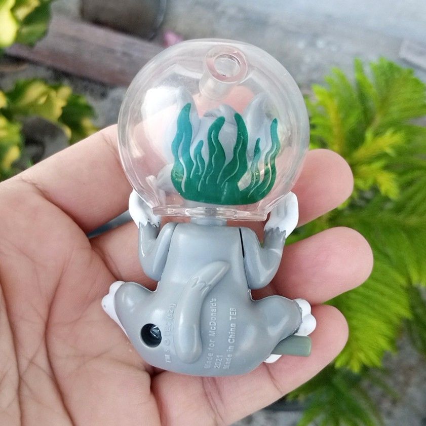 Mainan / Pajangan Patung Figure Kucing Tom and The Fishbowl Toys Bekas ...