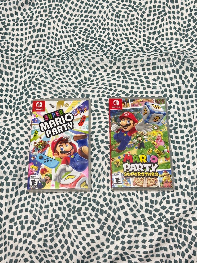 Mario Party bundle, Video Gaming, Video Games, Nintendo on Carousell