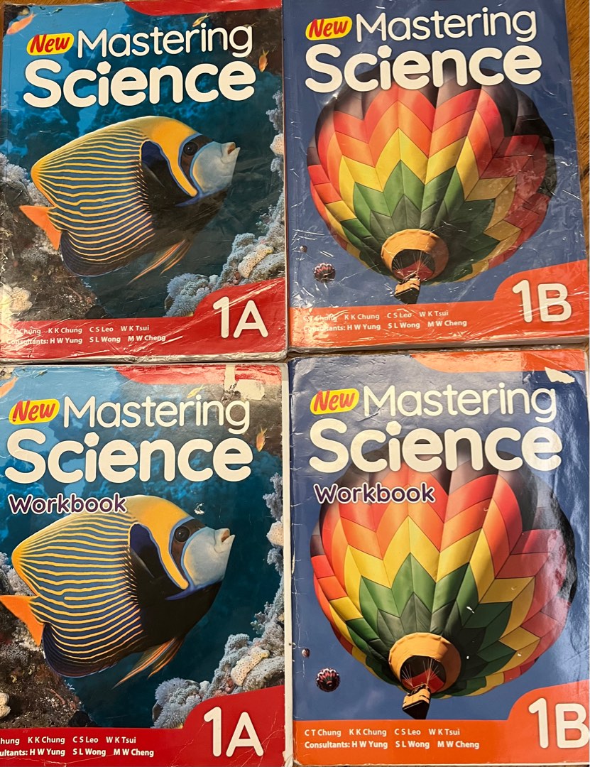 Mastering Science 1A& 1B, 興趣及遊戲, 書本 & 文具, 教科書 - Carousell