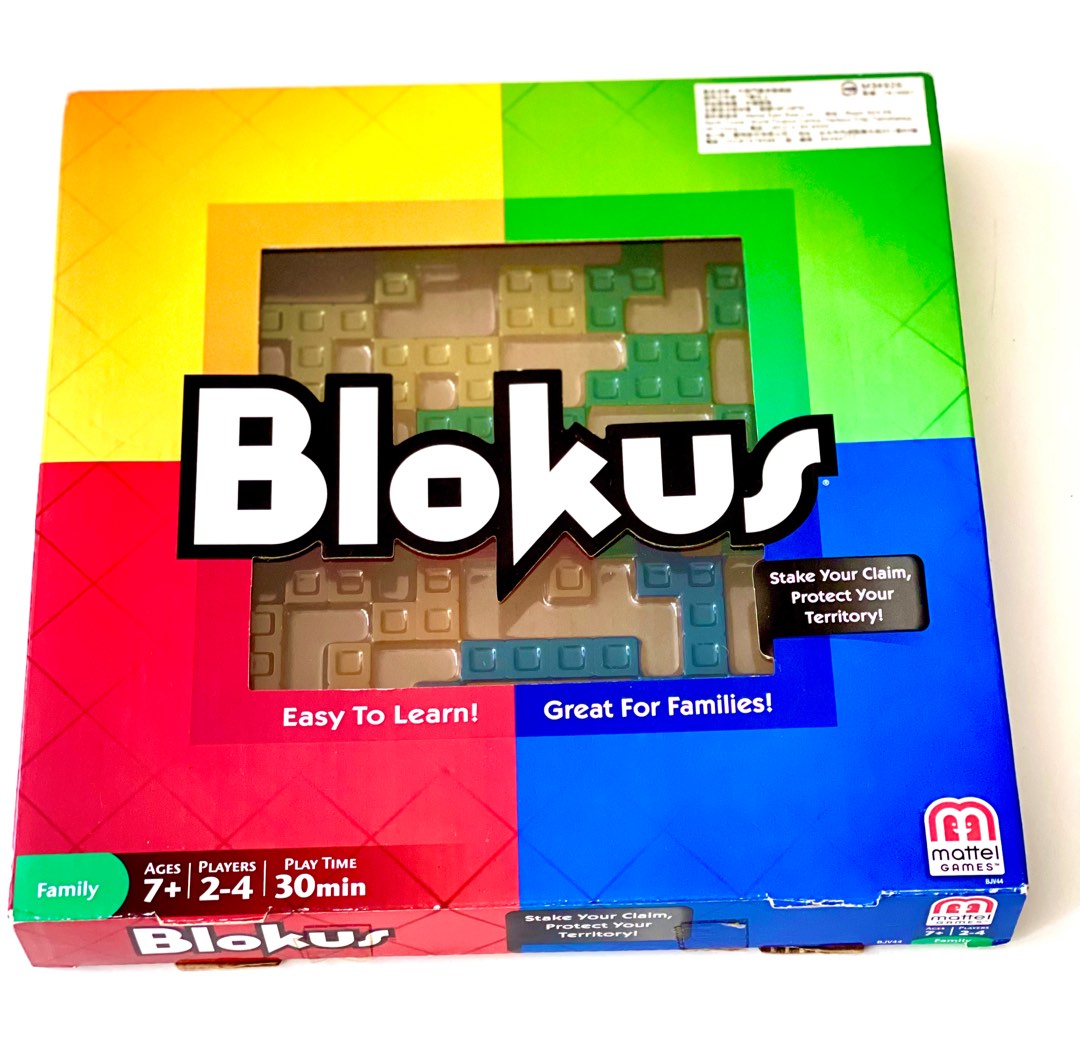 Mattel Games Blokus, Hobbies & Toys, Toys & Games on Carousell
