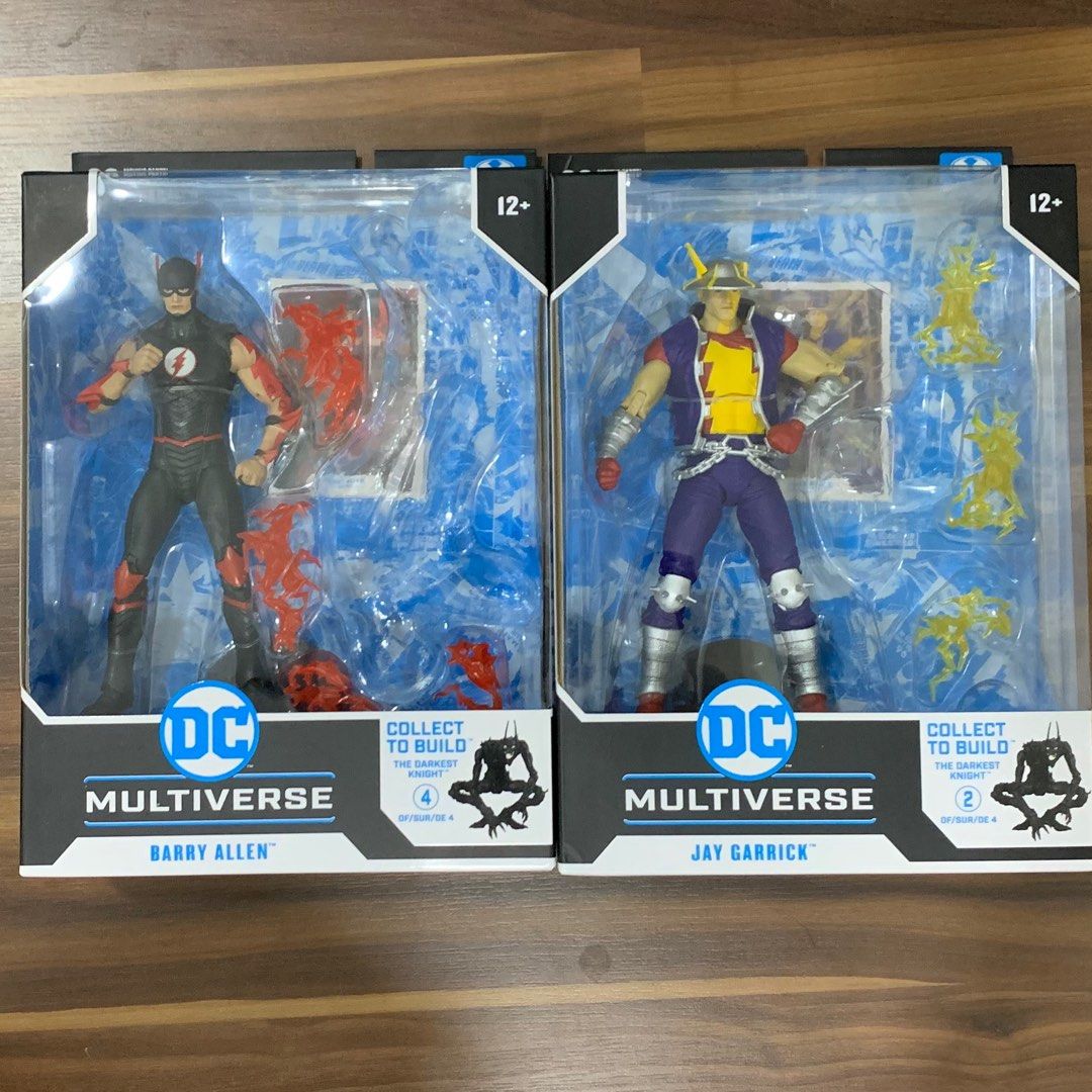 McFarlane DC MULTIVERSE BARRY ALLEN & JAY GARRICK, Hobbies & Toys, Toys ...