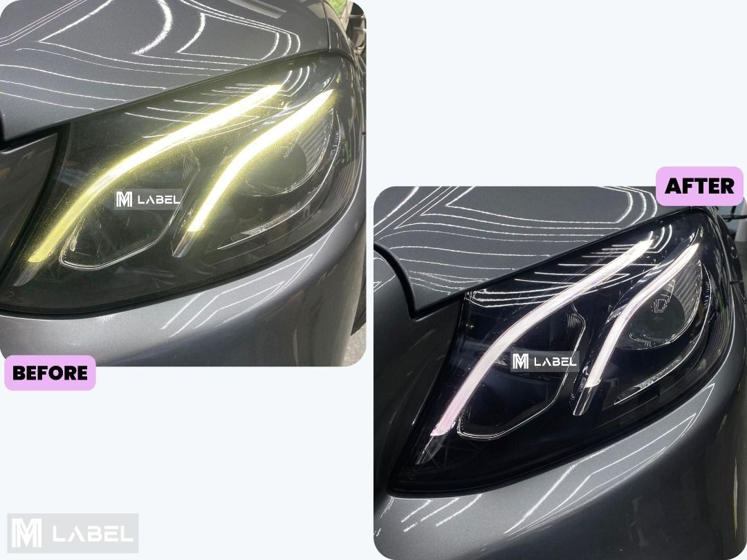 Mercedes Benz W213 - New Headlight DRL LED Replacement, Car Accessories ...