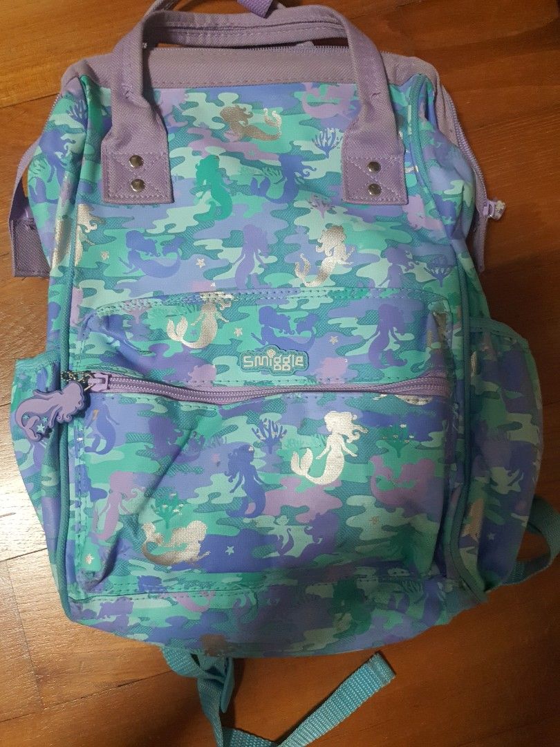 Mermaid Smiggle Bag, Women's Fashion, Bags & Wallets, Backpacks on ...