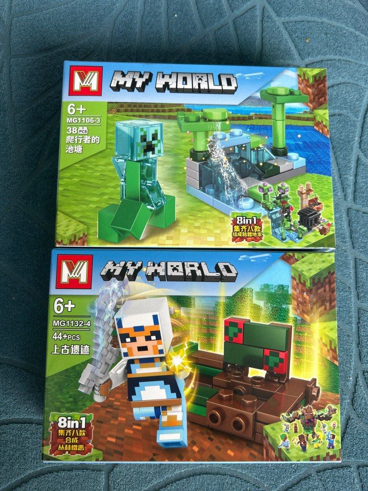 Minecraft Bricks, Hobbies & Toys, Toys & Games on Carousell
