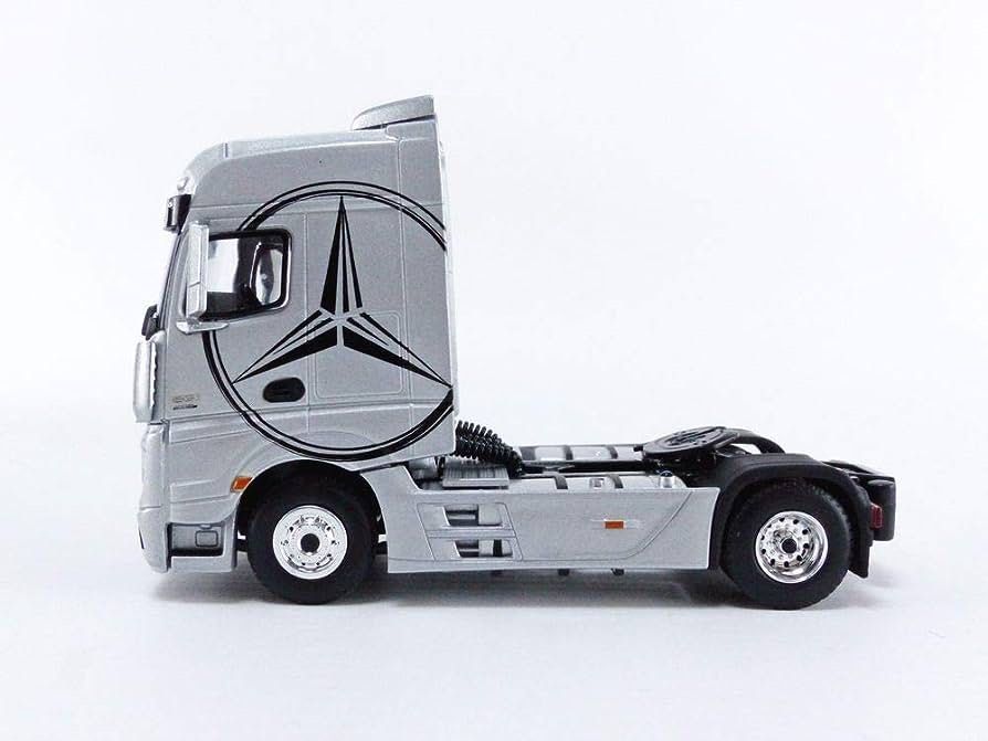 Mini GT 1:64 Mercedes-Benz Actros (Silver or Black), Hobbies & Toys ...