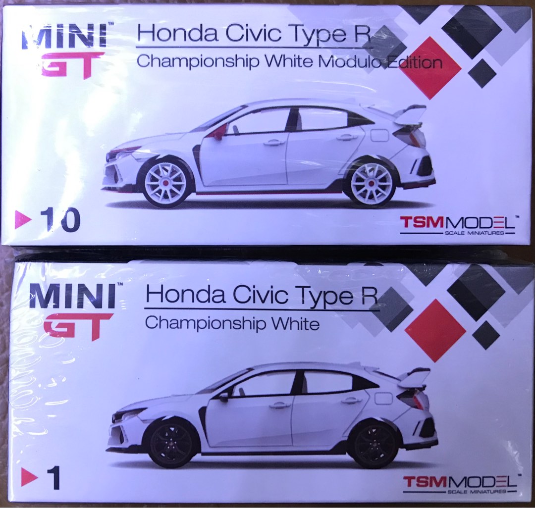 Mini GT civic typeR, 興趣及遊戲, 玩具 & 遊戲類 - Carousell