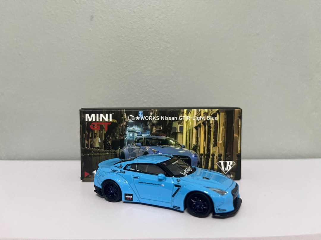 Minigt R35 (Light Blue), Hobbies & Toys, Toys & Games on Carousell