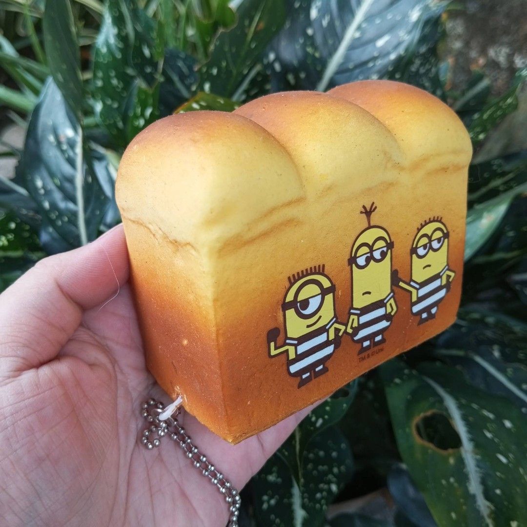 MINIONS Loaf Bread Squishy on Carousell