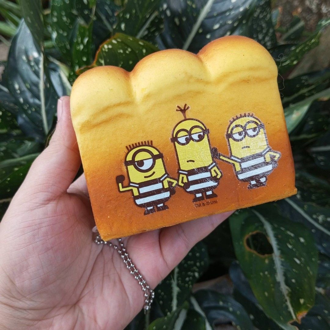 MINIONS Loaf Bread Squishy on Carousell